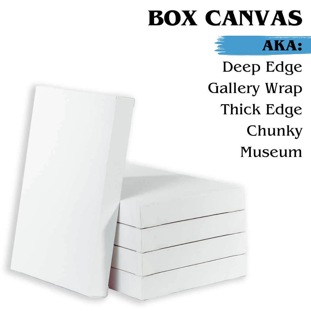 Artist Box Canvas 40mm Depth. Warp and Sag Free | ACF Canvasses