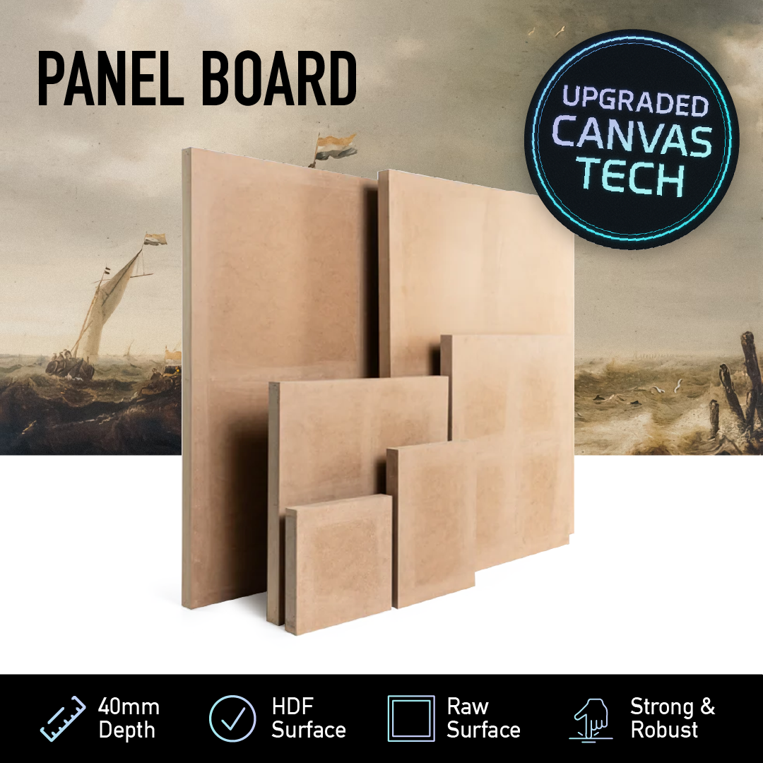 Box Board Frame (Panel Board) 40mm Depth. Warp Free | ACF Canvasses